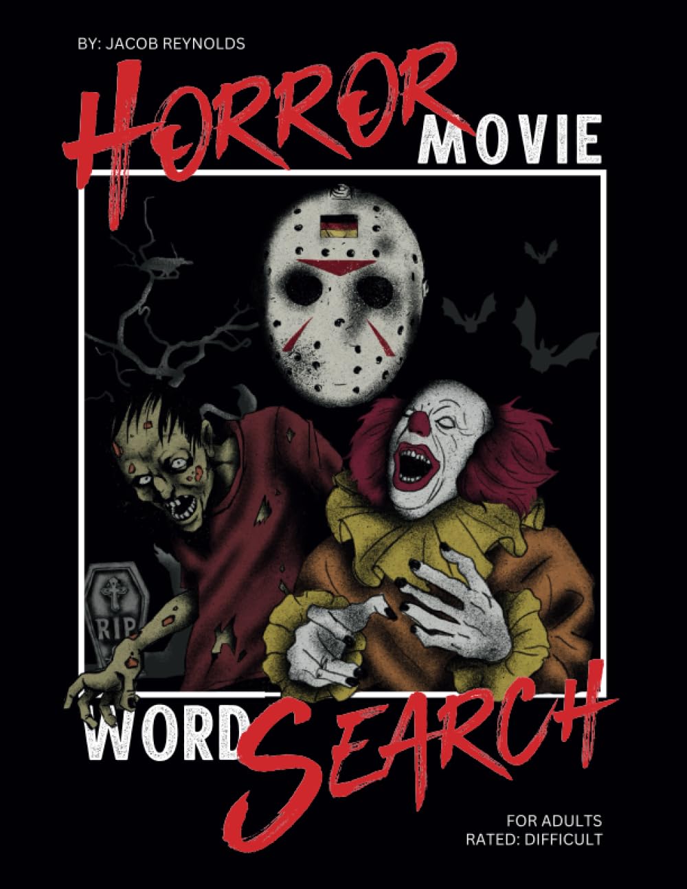 Amazon.com: Horror Movie Word Search: Challenging Puzzles (1,500+ clues ...