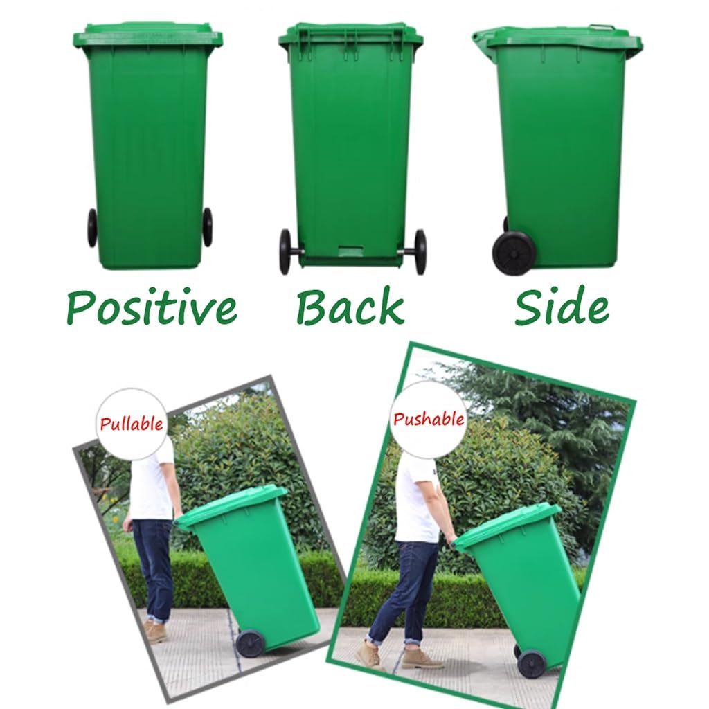 Large Trash Can Recycling 22 Gallon Large Capacity Kitchen Outdoor