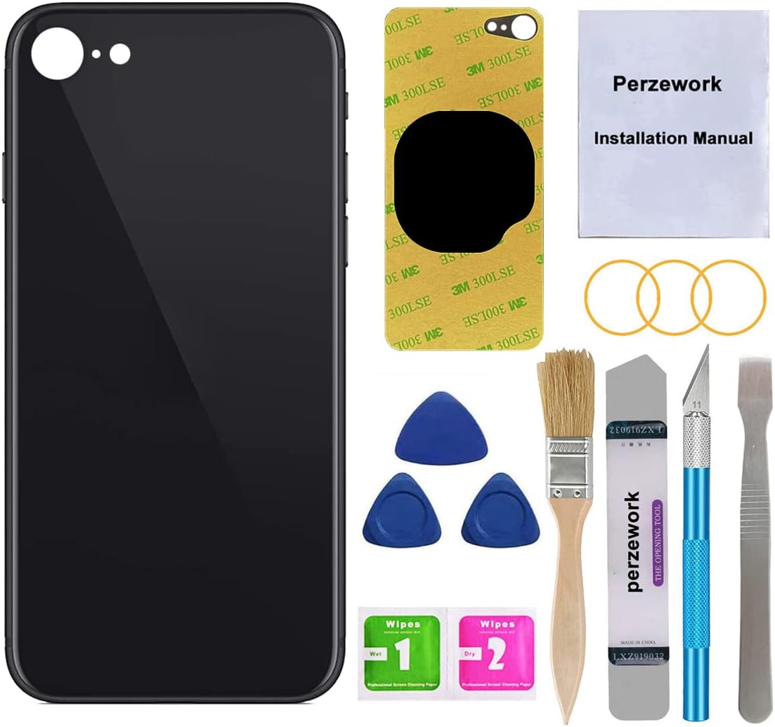 Amazon.com: Perzework OEM Rear Back Glass Replacement for iPhone SE 4.7 ...
