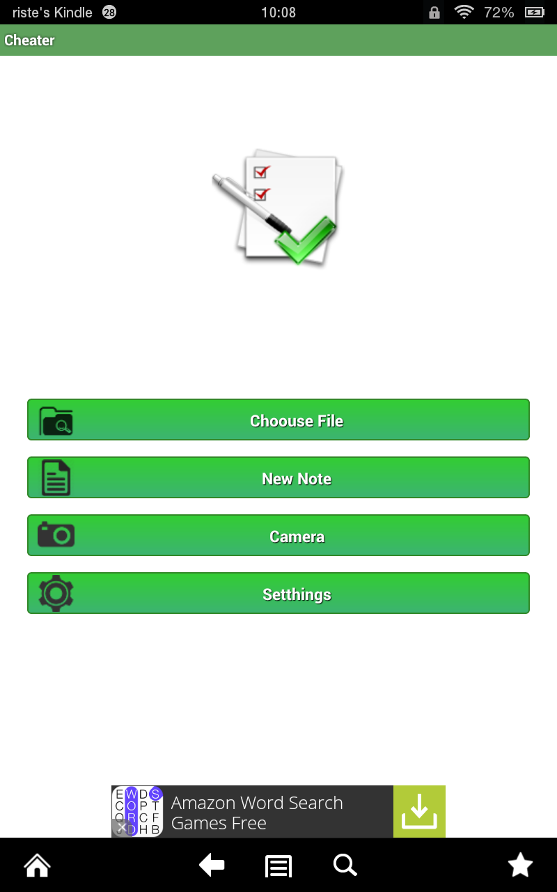 Magic Cheat Sheets no touch - App on Amazon Appstore