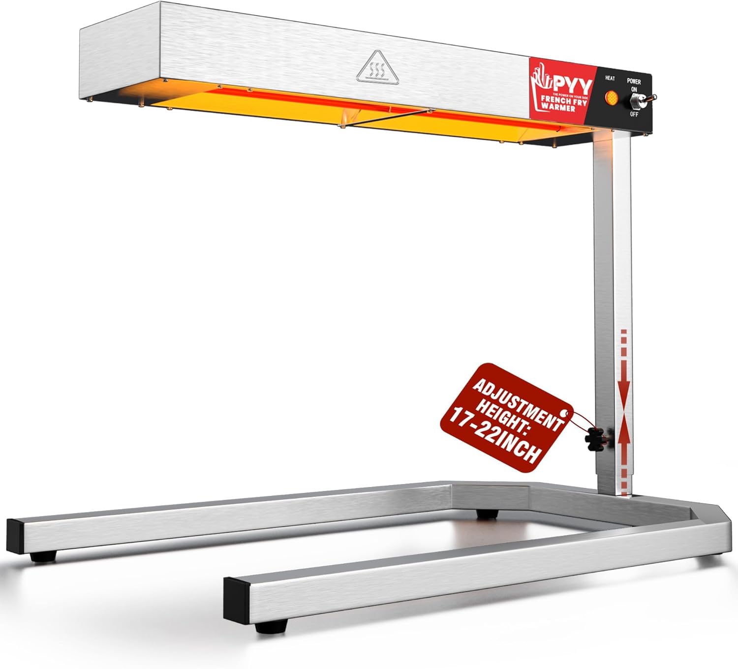 Amazon.com: PYY Food Heat Lamp Adjustable Height Food Warmer with U ...