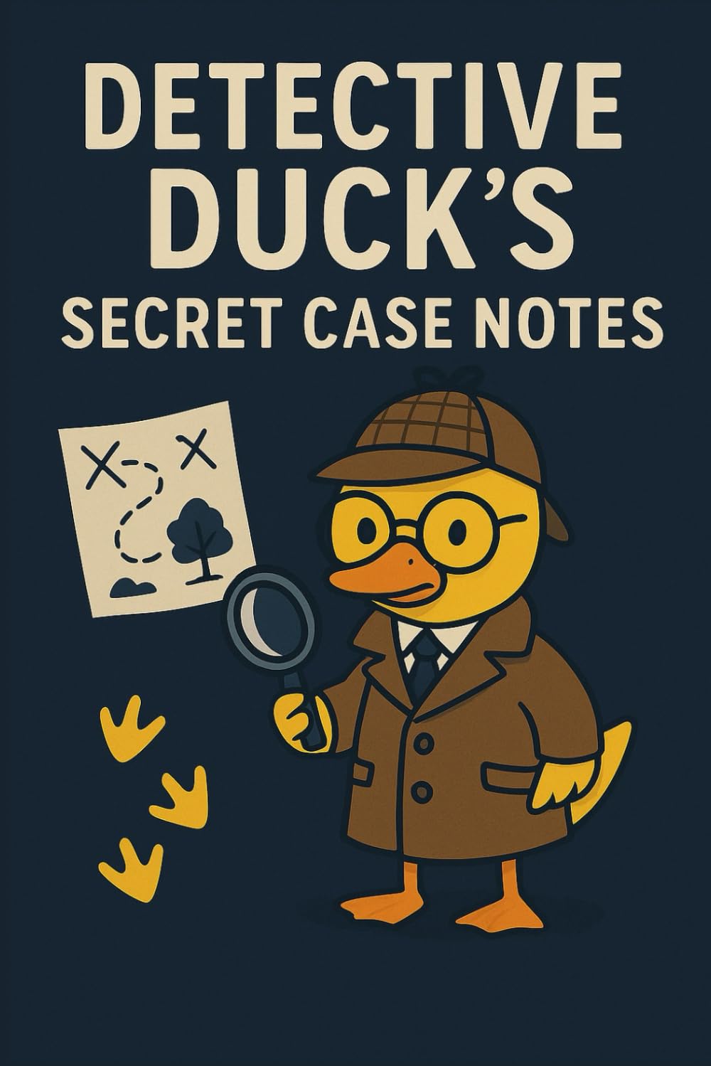 Detective Duck's Secret Case Notes: Fun Mystery-Themed Notebook for ...