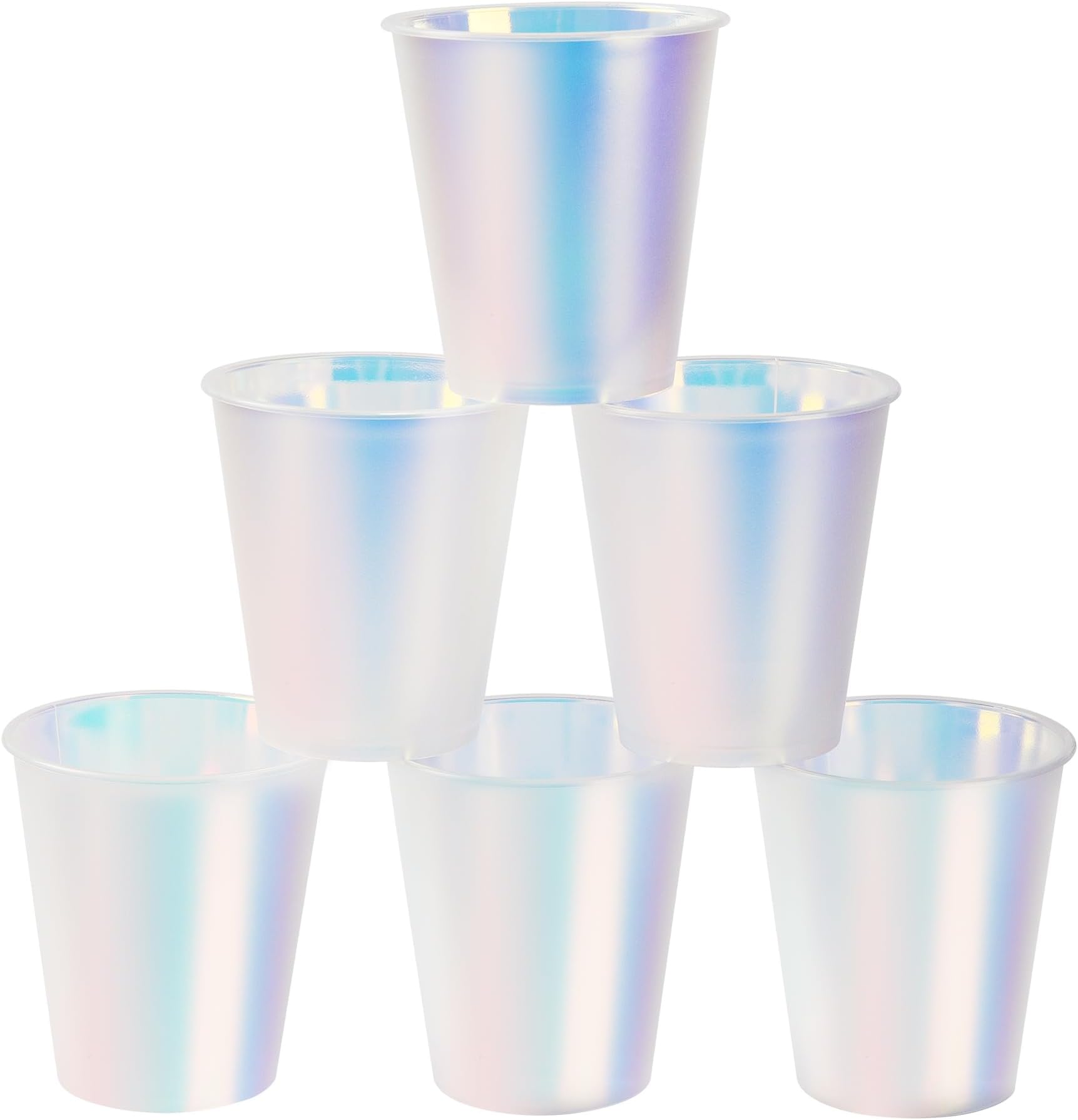 Amazon.com: xo, Fetti Party Decorations Glow In Dark Plastic Cups - 16 ...