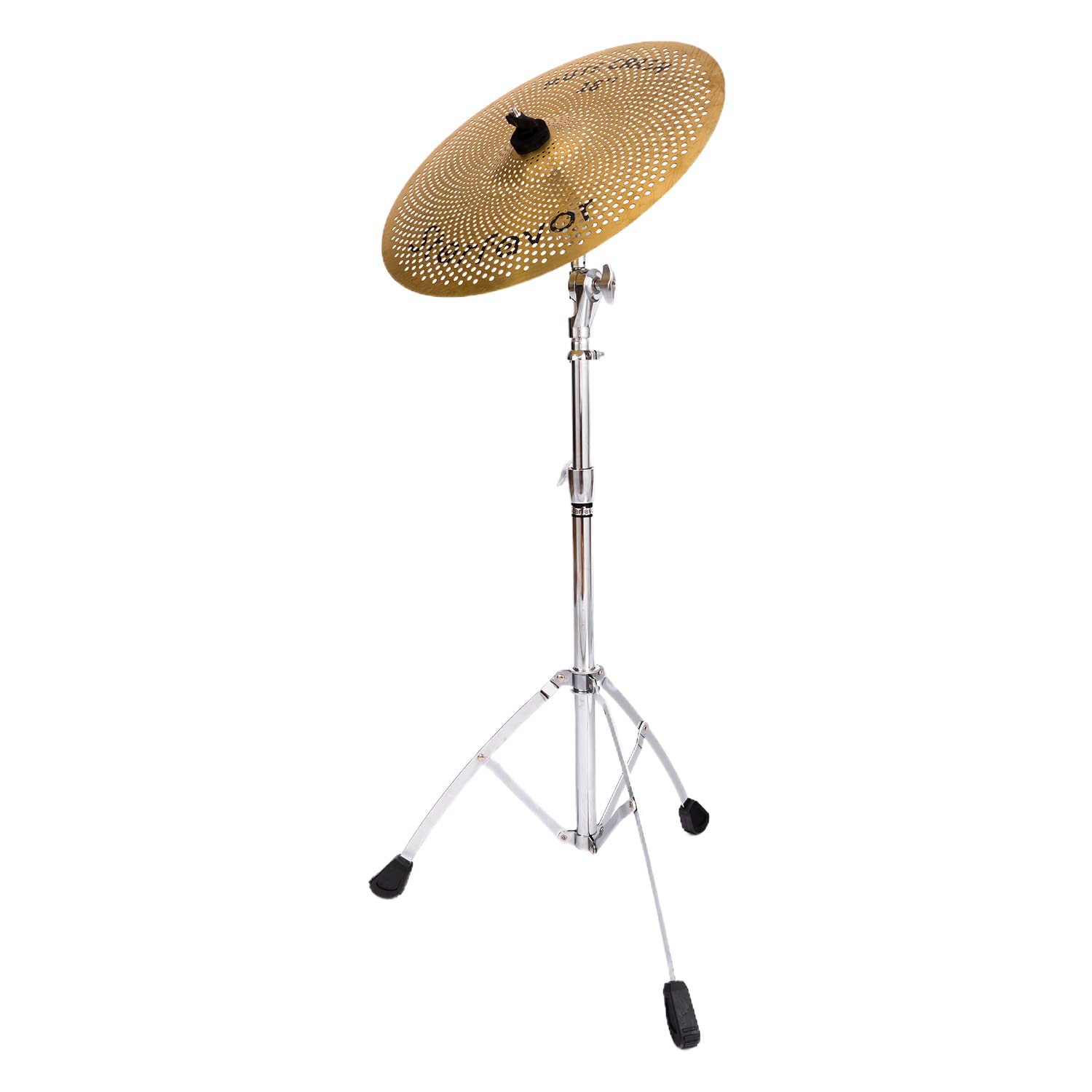 Starfavor Low Volume Cymbal Pack Mute Cymbal Set with Cymbal Mute Pads ...