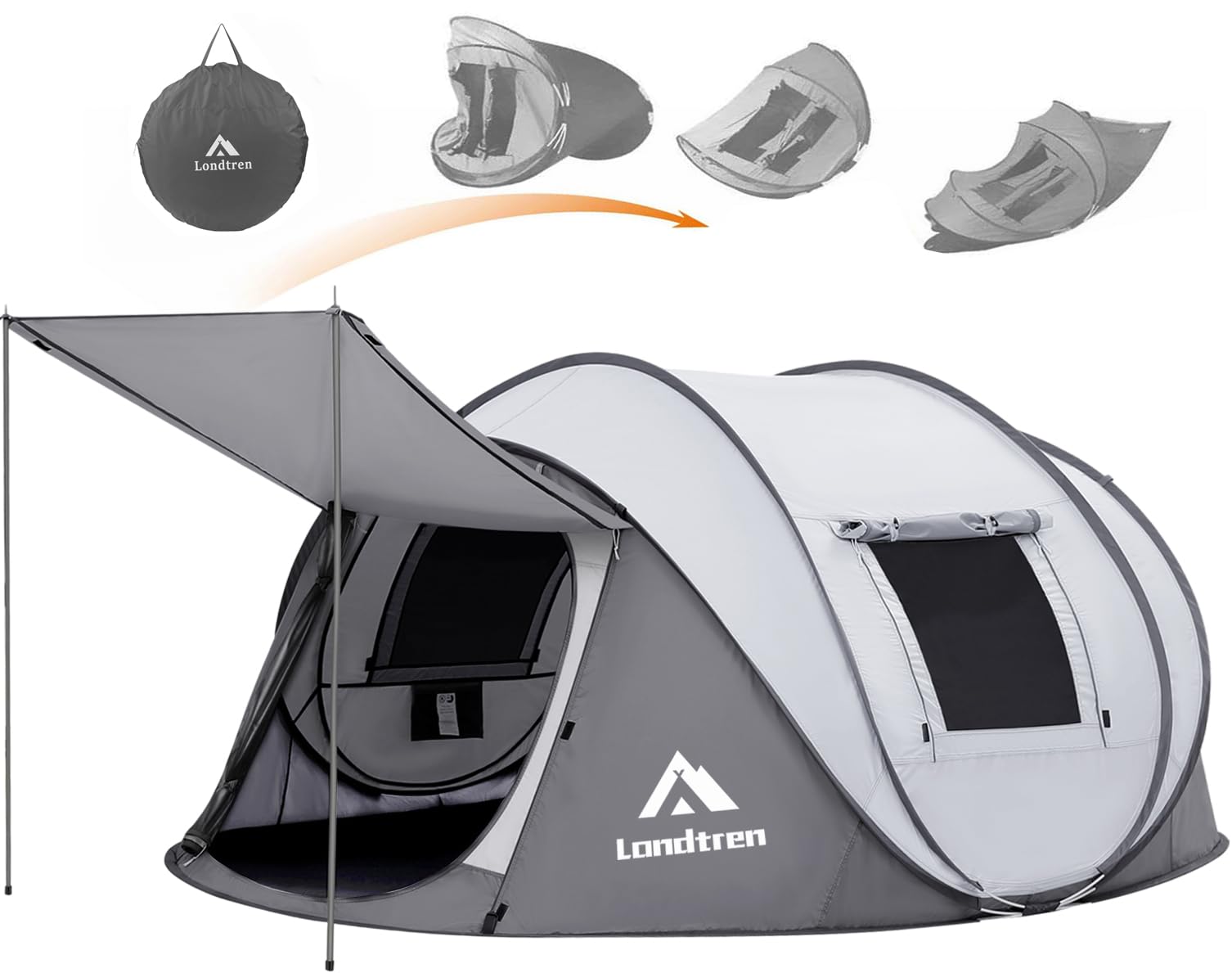 Snapklik.com : Pop Up Tents For Camping 2 Person Waterproof Pop Up Army Tents Surplus Tents ...
