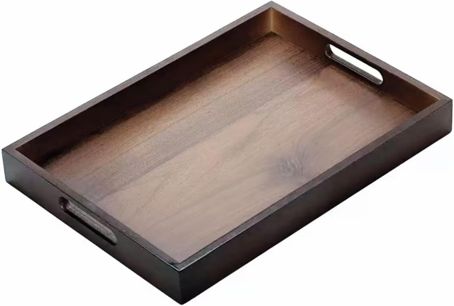 Amazon.com: Spriieny Large Bamboo Wood Wooden Tray with Handle ...