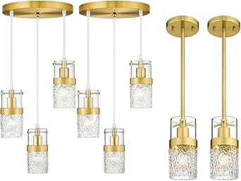 LMS Light Sets, Set of 2 Matching Bundle, Modern Industrial Pendant ...