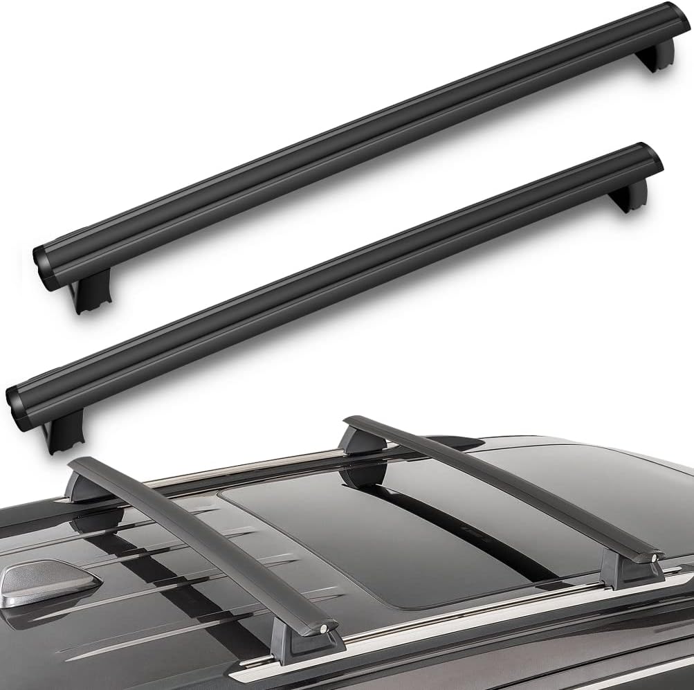 Amazon.com: ECCPP Roof Rack Crossbars fit for Jeep Grand for Cherokee ...