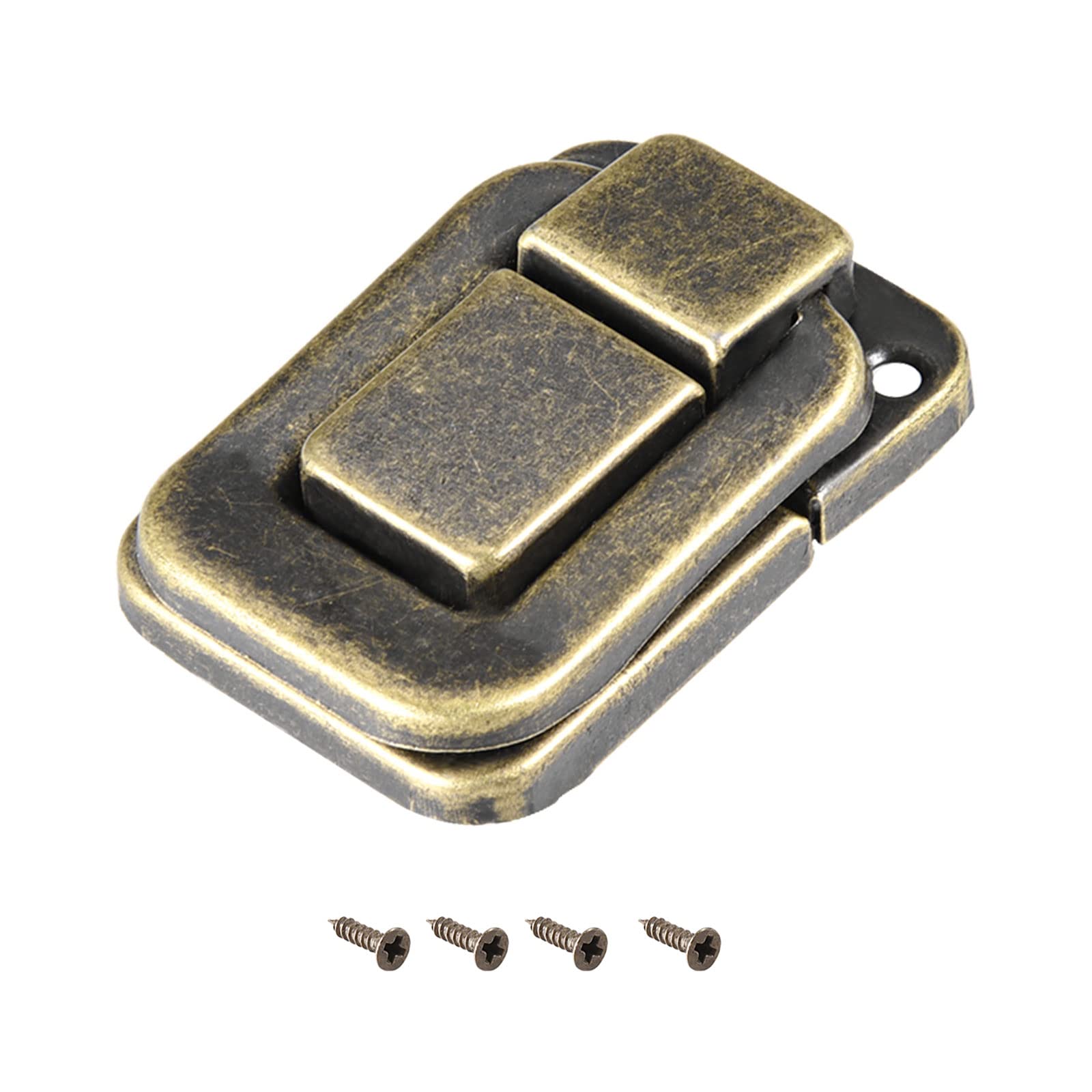 METALLIXITY Toggle Catch Lock (48mm x 32mm), Iron Hasp Latches - for ...