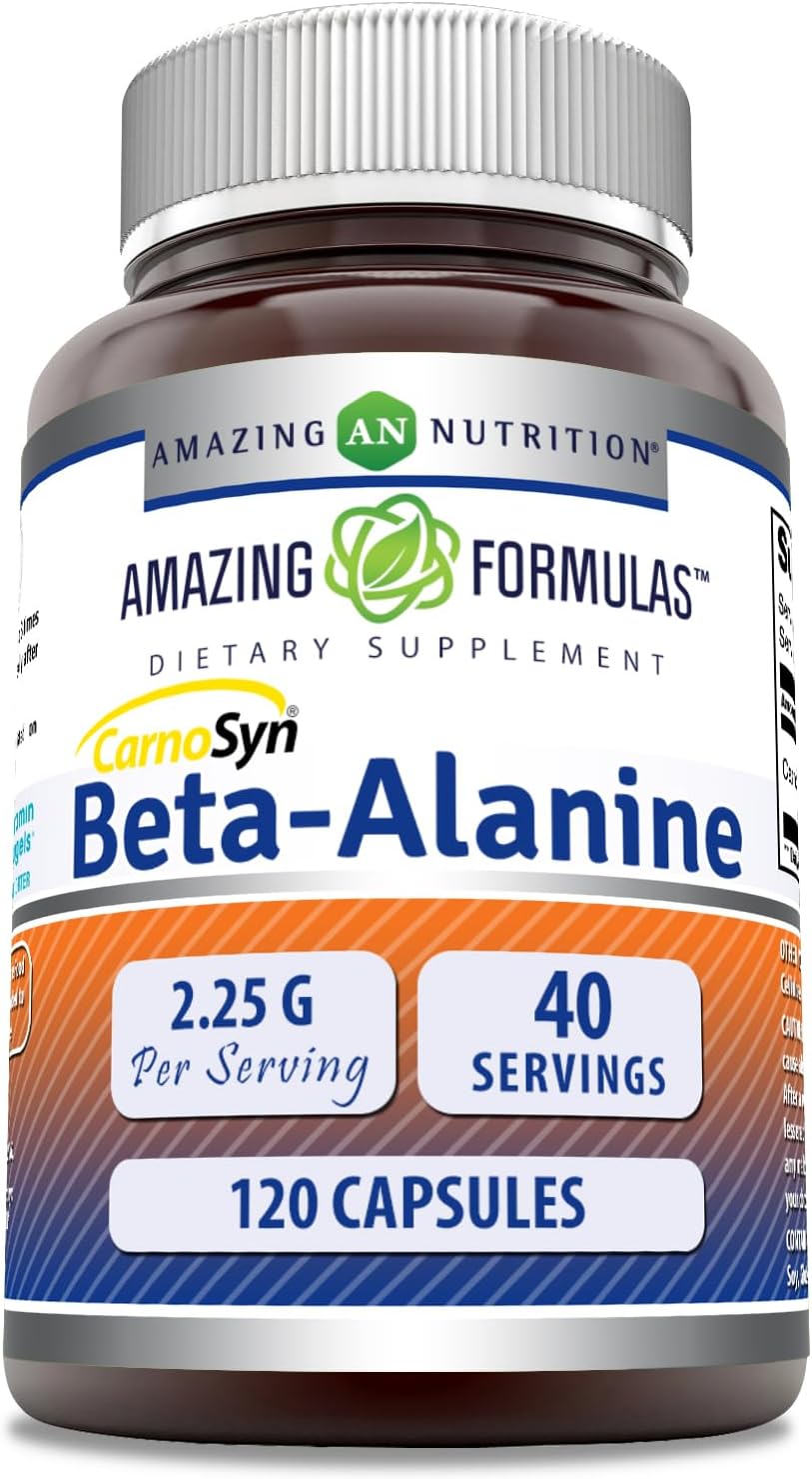 Amazon.com: Amazing Formulas Beta Alanine Supplement | 2250 Mg Per ...