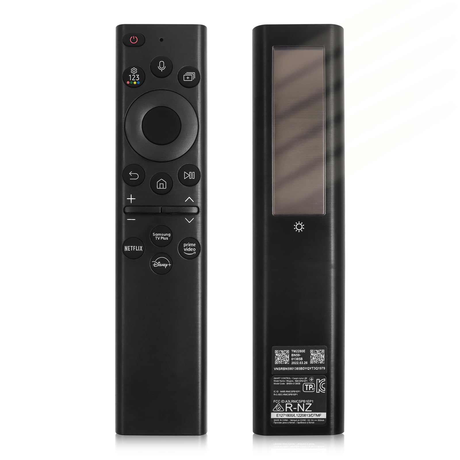 Bn59 01385a Solar Voice Remote For Samsung Tv Remotes Replacement ...