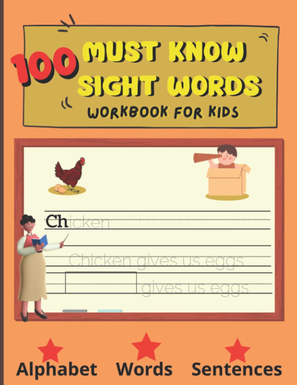 Buy 100 Must Know Words Activity Work Book: Learning To Write And Read ...
