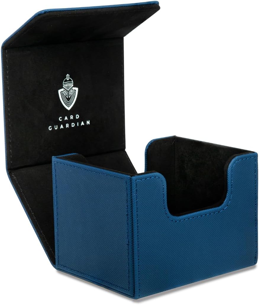 Amazon.com: Card Guardian - Premium Deck Box (Blue) for 100+ Cards for ...