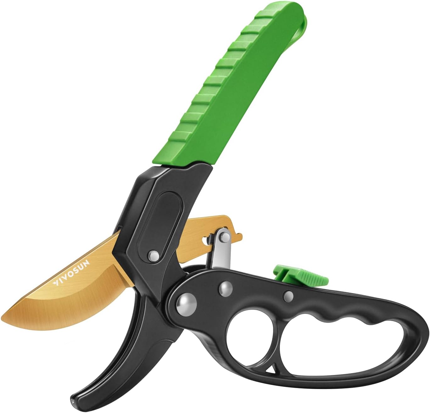 Amazon.com : VIVOSUN 8” Ratchet Pruners, Anvil Pruning Shears with ...