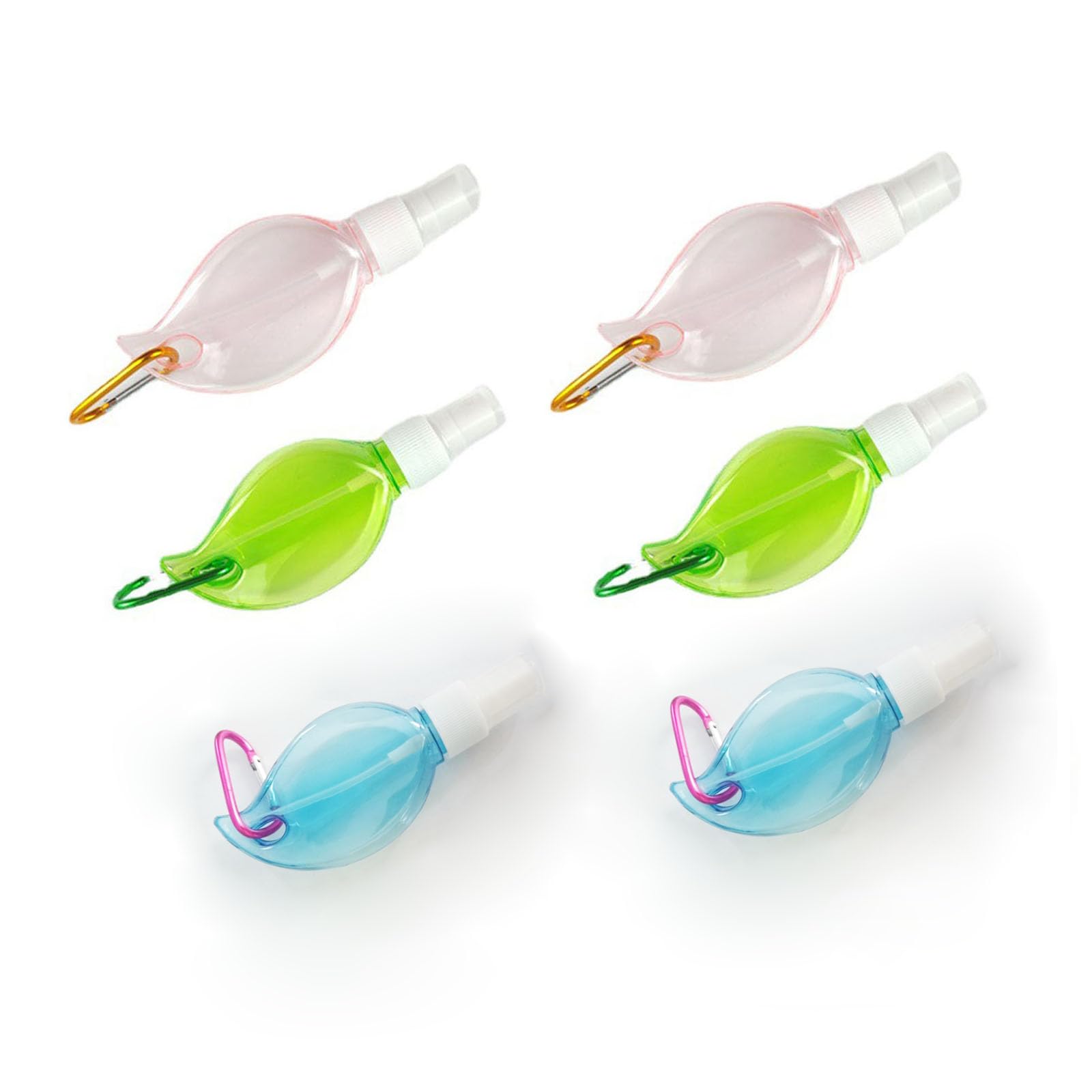 Amazon.com: NentMent 6 Pack Mini Spray Bottles Travel Size 2oz 50ml ...