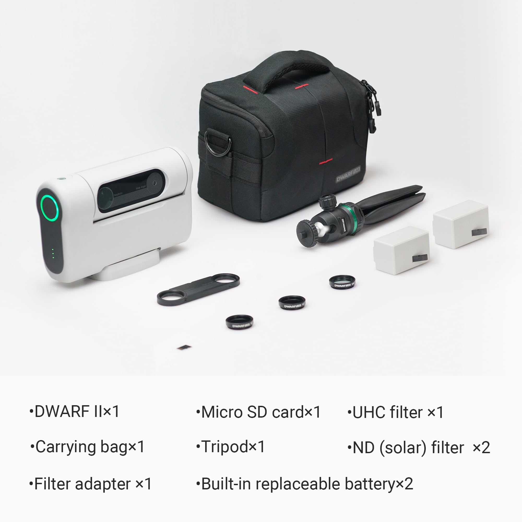 Snapklik.com : DWARFLAB Dwarf II Smart Digital Telescope - Portable, Ultralight, And Packed