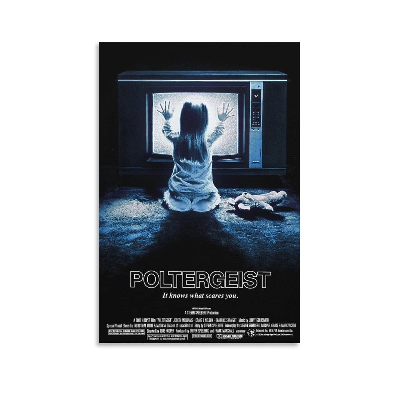 Amazon.com: Movie Posters Poltergeist Horror Decor Wall Art Paintings ...