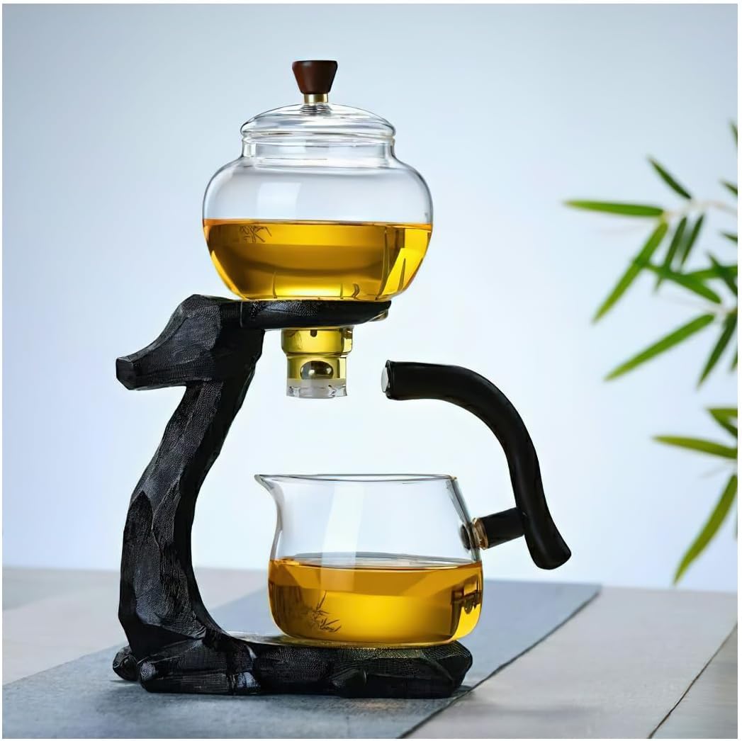 Amazon.com | Magnetic Tea Pot, Lazy Kungfu Drip Teapot with Infuser ...