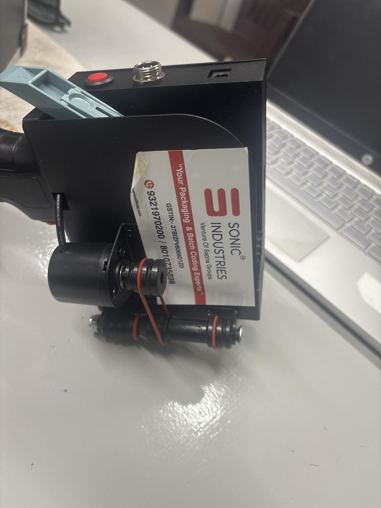 SONIC INDUSTRIES Handheld Smart Date Coder Inkjet Printer | Ink Coding Machine for Batch Code ...