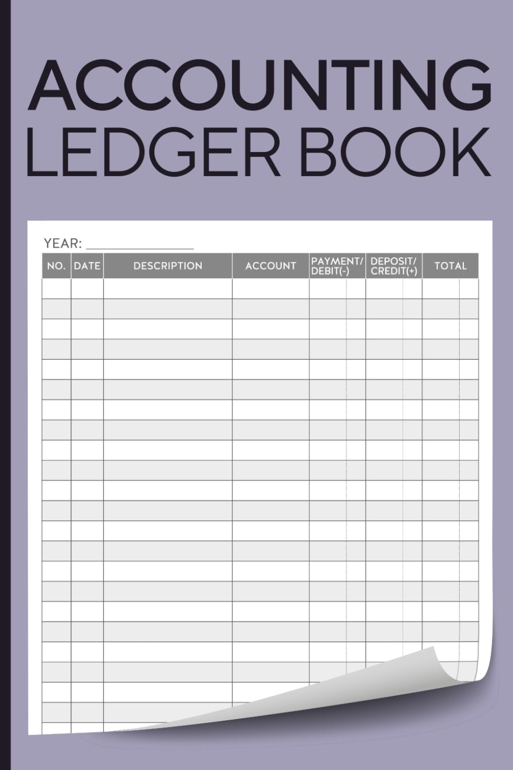 Amazon.com: Accounting Ledger Book: Expense Tracker Notebook for Small ...