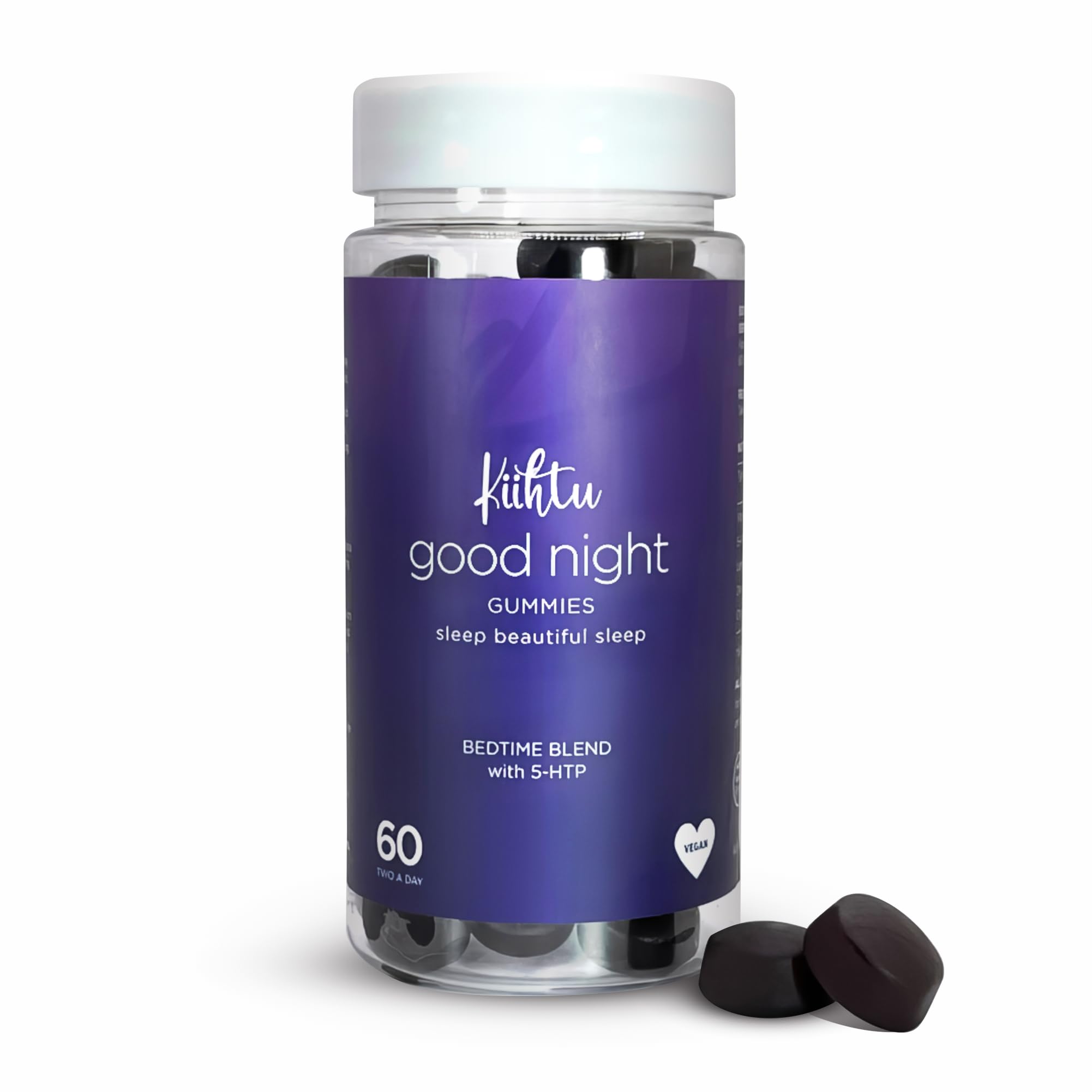 Kiihtu 5HTP Good Night Sleep Gummies - 60 Count | 1 Month Supply ...