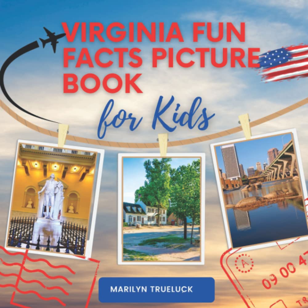 Virginia Fun Facts Picture Book for Kids: An Educational Country City ...