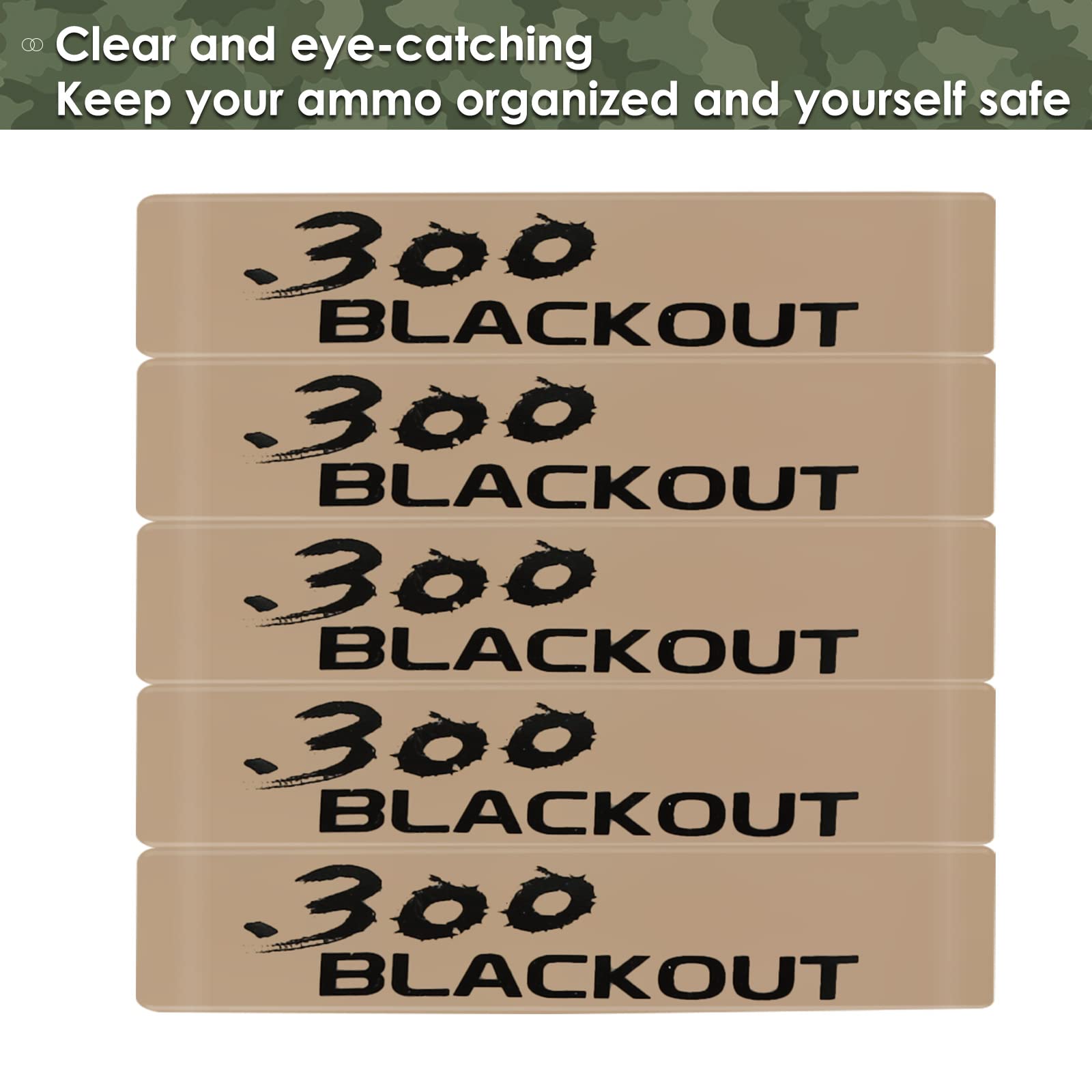 Snapklik.com : Aolamegs 5 Pack 300 Blackout Magazine Bands, Durable ...