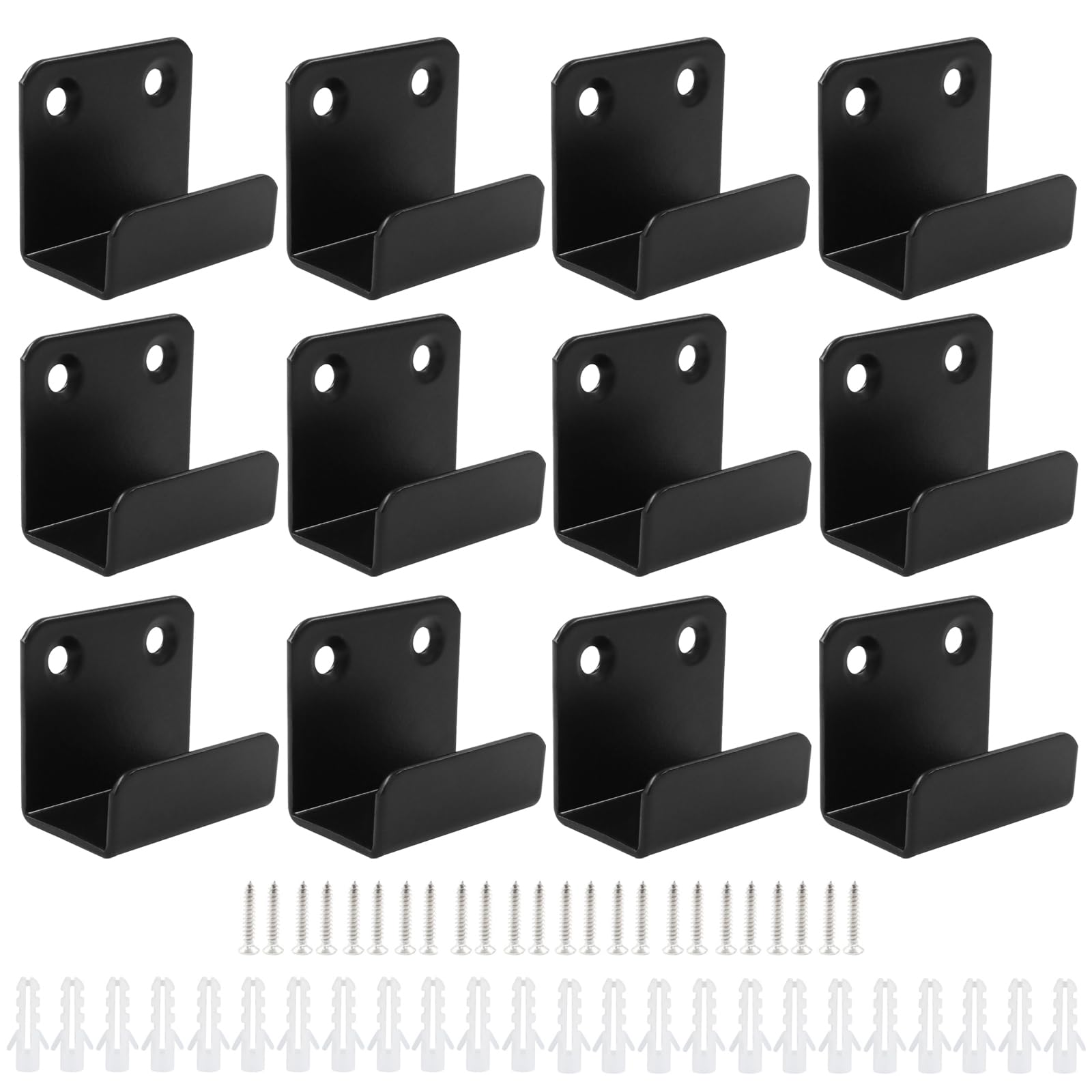 Snapklik.com : Moicstiy 12 Pack Tile Display Wall Hanger Fastener ...