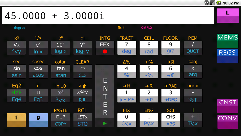 A Scientific RPN Calculator (HP-11C Likewise) - App on Amazon Appstore