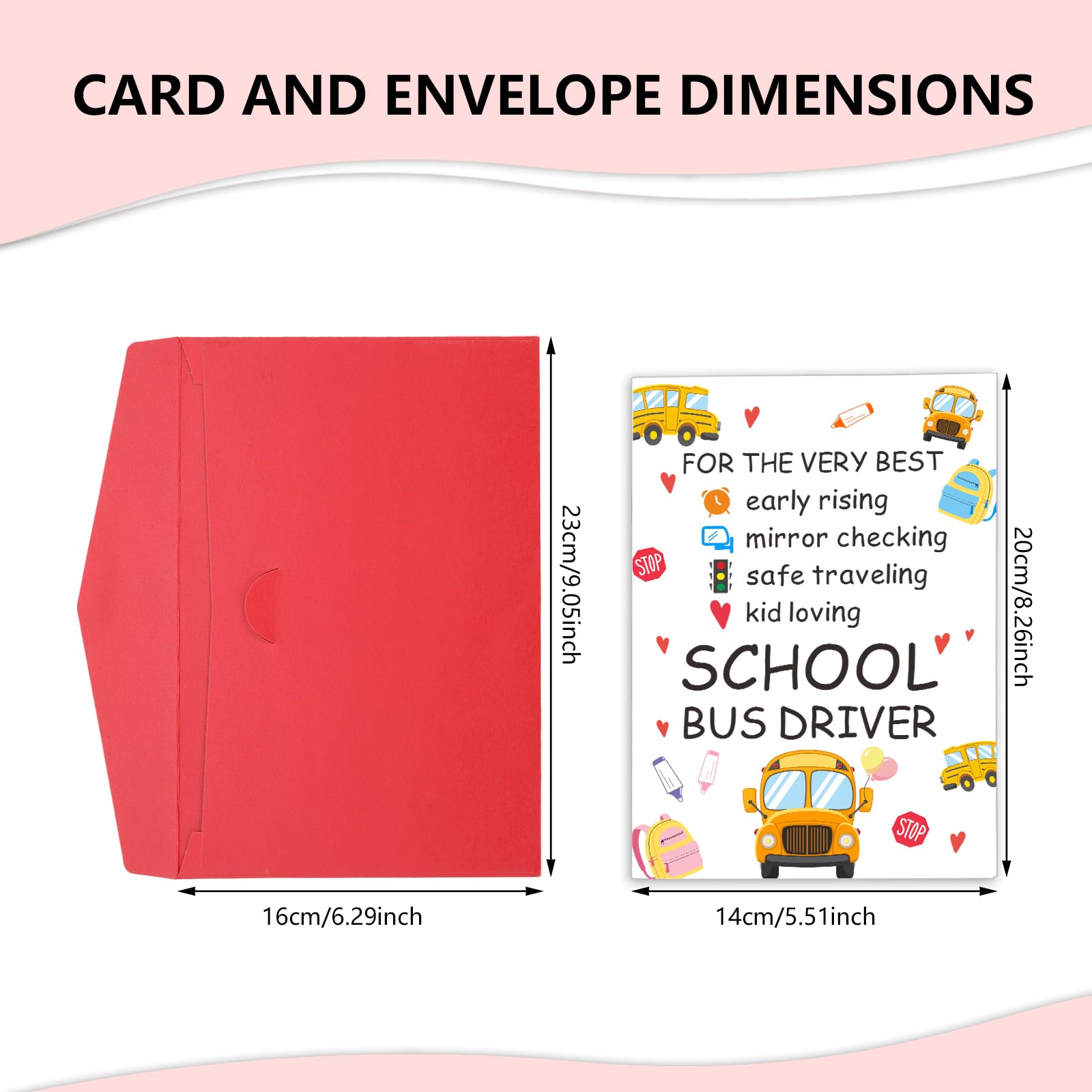 Snapklik.com : Bus Driver Appreciation Gifts Thank You Card School Bus ...