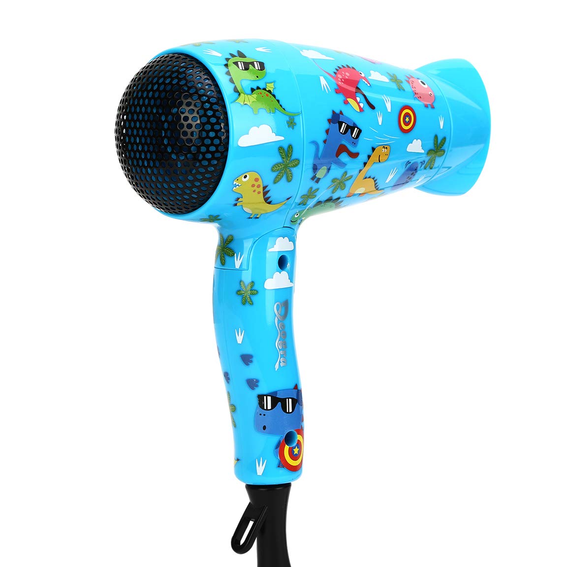 Deogra 1000W Childrens Hair Dryer Cute Travel Hair Dryers for Kids with ...