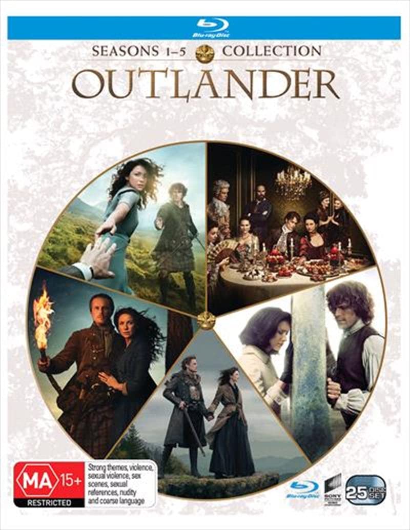 Amazon: Outlander Seasons 1 - 5 Complete Box Set Collection Blu-ray 1 2 ...