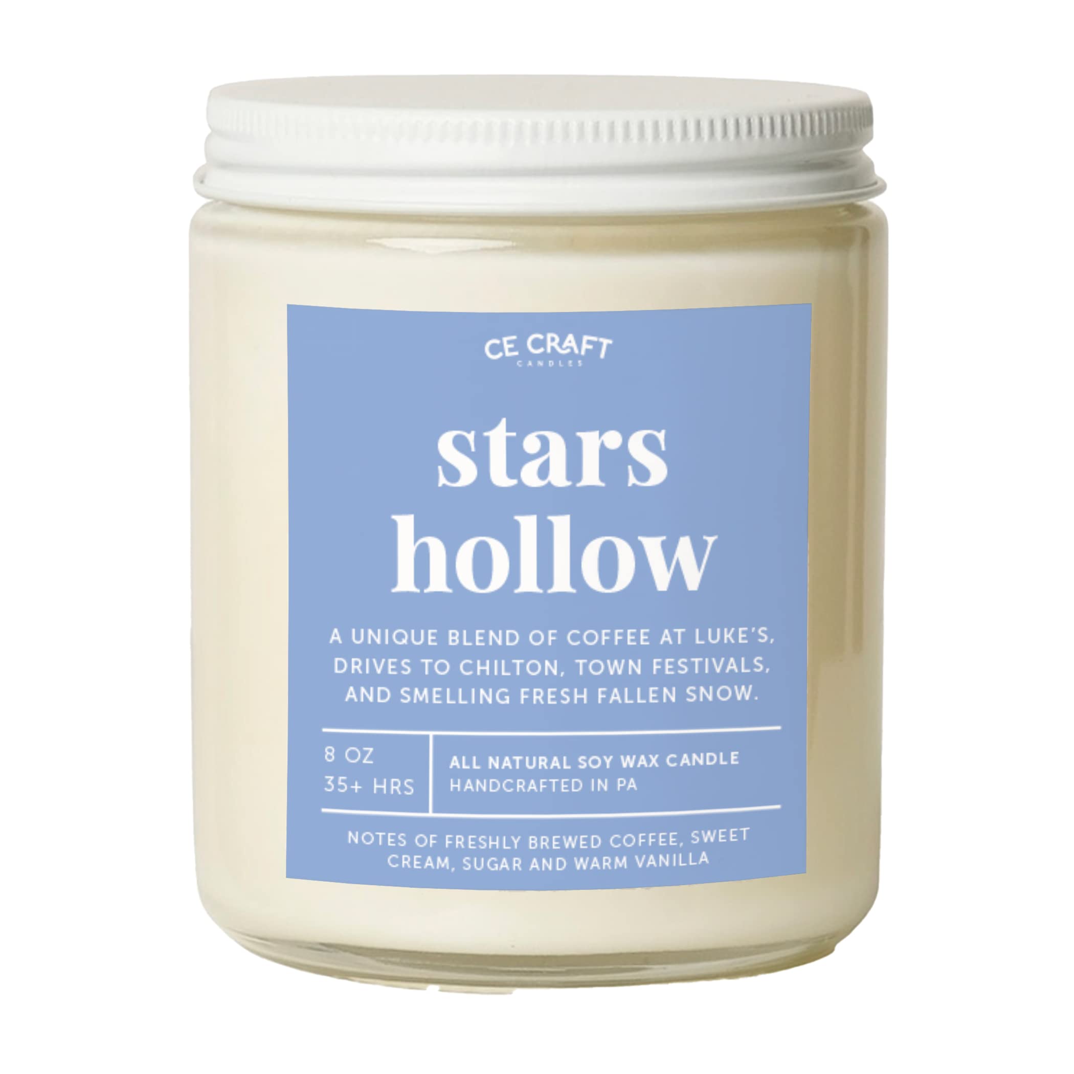 Amazon.com: CE Craft Stars Hollow Scented Candle - Gift for Her ...