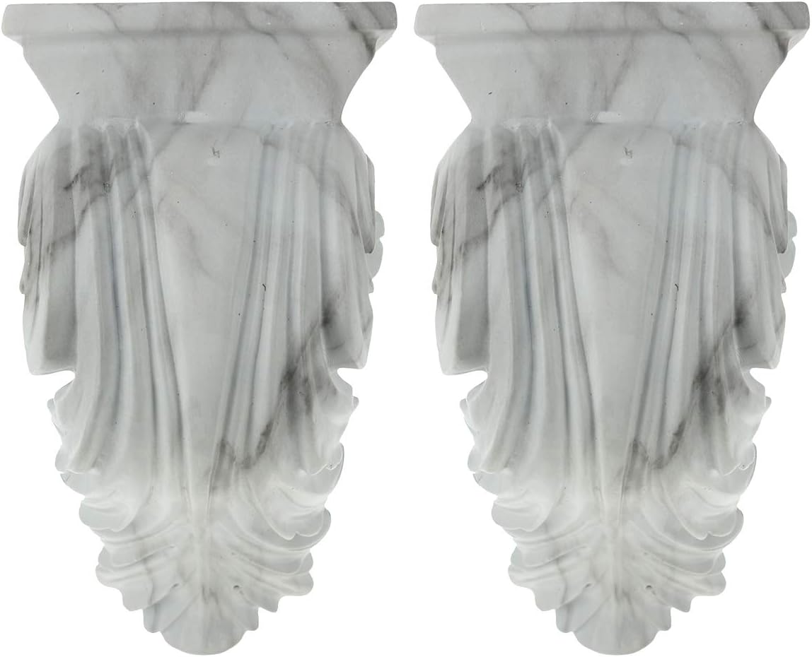 Amazon.com: Urbanest Set of 2 Cameau Drapery Sconce, 2-inch Diameter ...