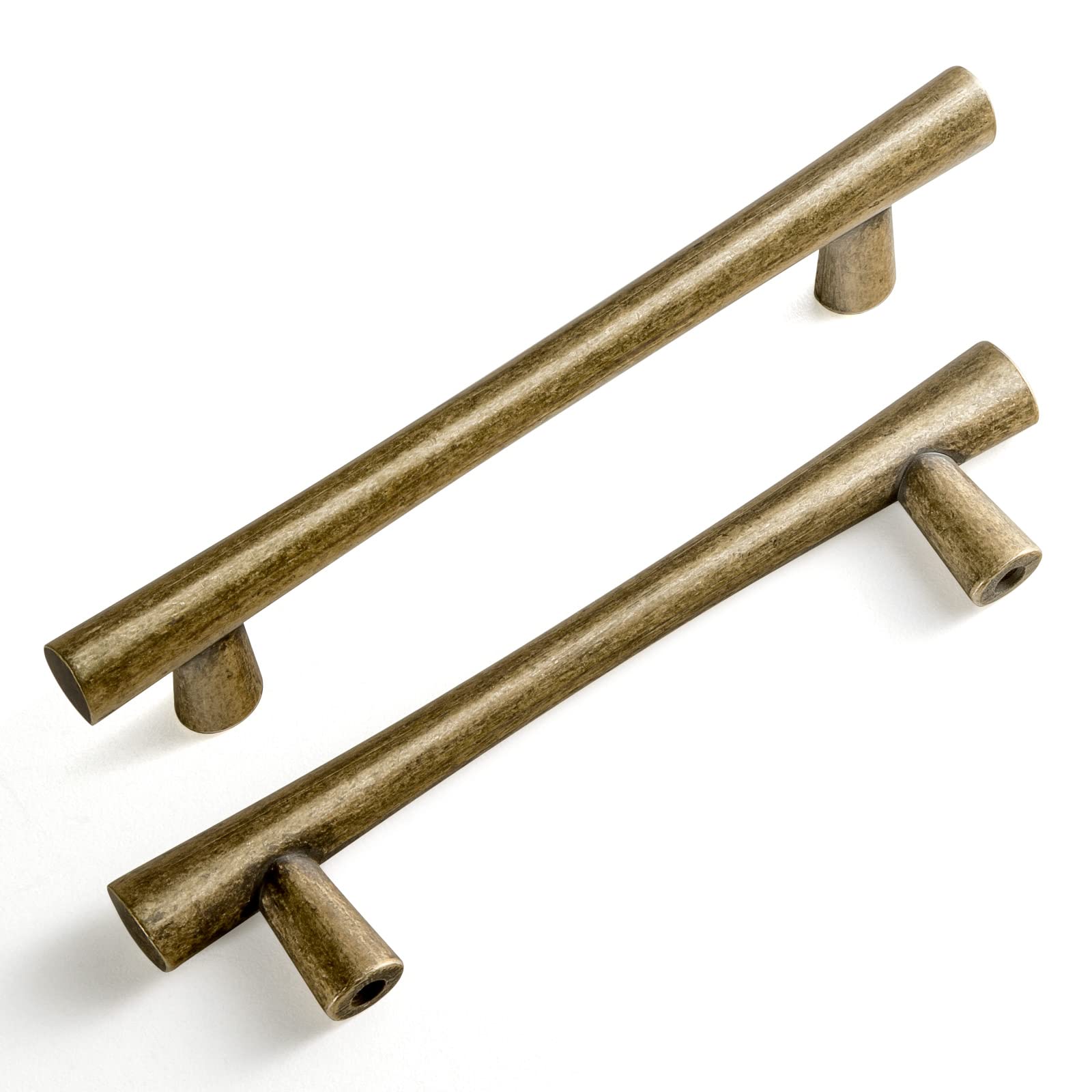 Antique Brass Cabinet Handles, Rustic Refinement Drawer Pulls for ...