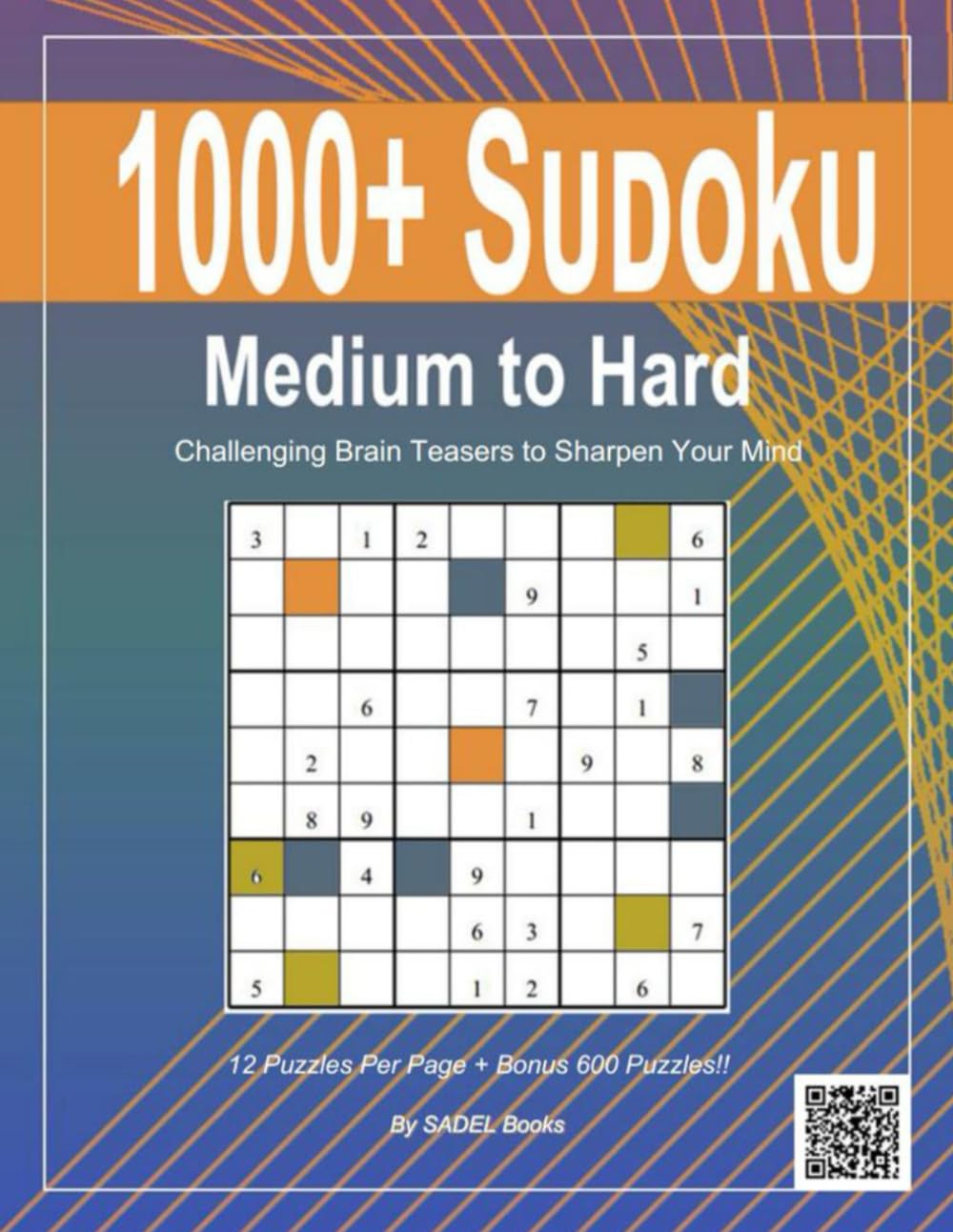 1000+ Sudoku Puzzles for Adults: Medium to Hard Sudoku Puzzles Books ...
