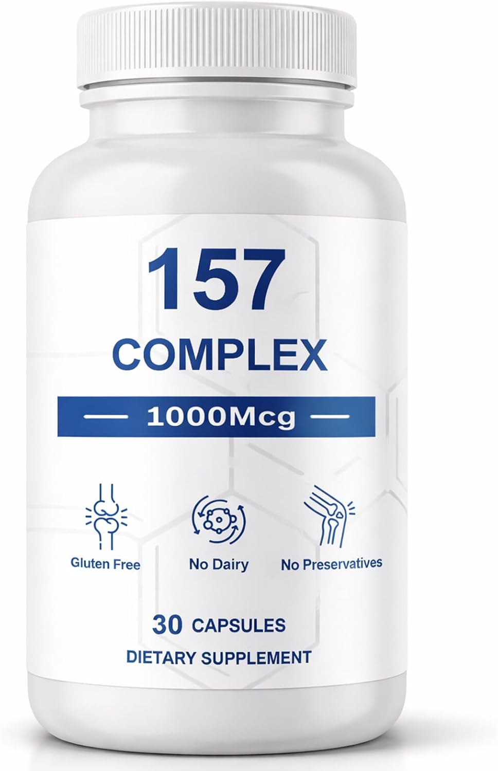 Amazon.com: VEYORA Health 157 Capsules, Non-GMO, Gluten, 1000 Mcg, 60 ...