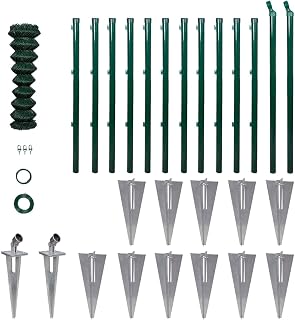 Best Green Chain Link Fence Posts for Durable Fences – Small Yard Gardening
