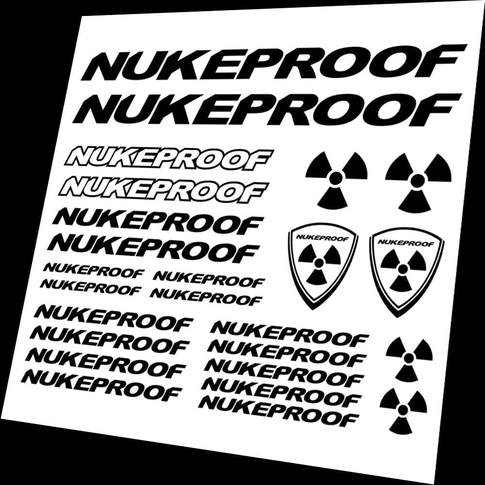 Amazon.com: For Nukeproof Mountain Bike Frame Decal Stickers Graphic ...