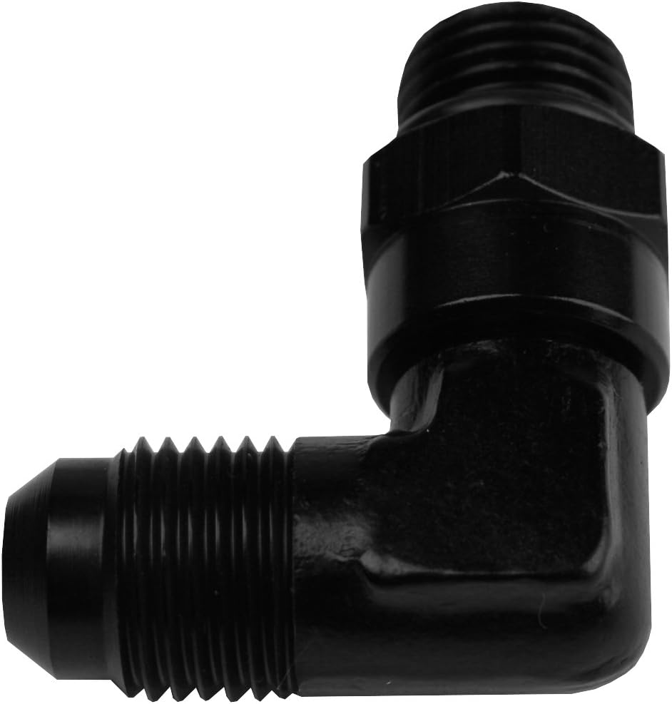 Aeromotive 15689 6AN Male to 6AN 90 Degree ORB Fitting, Fittings ...