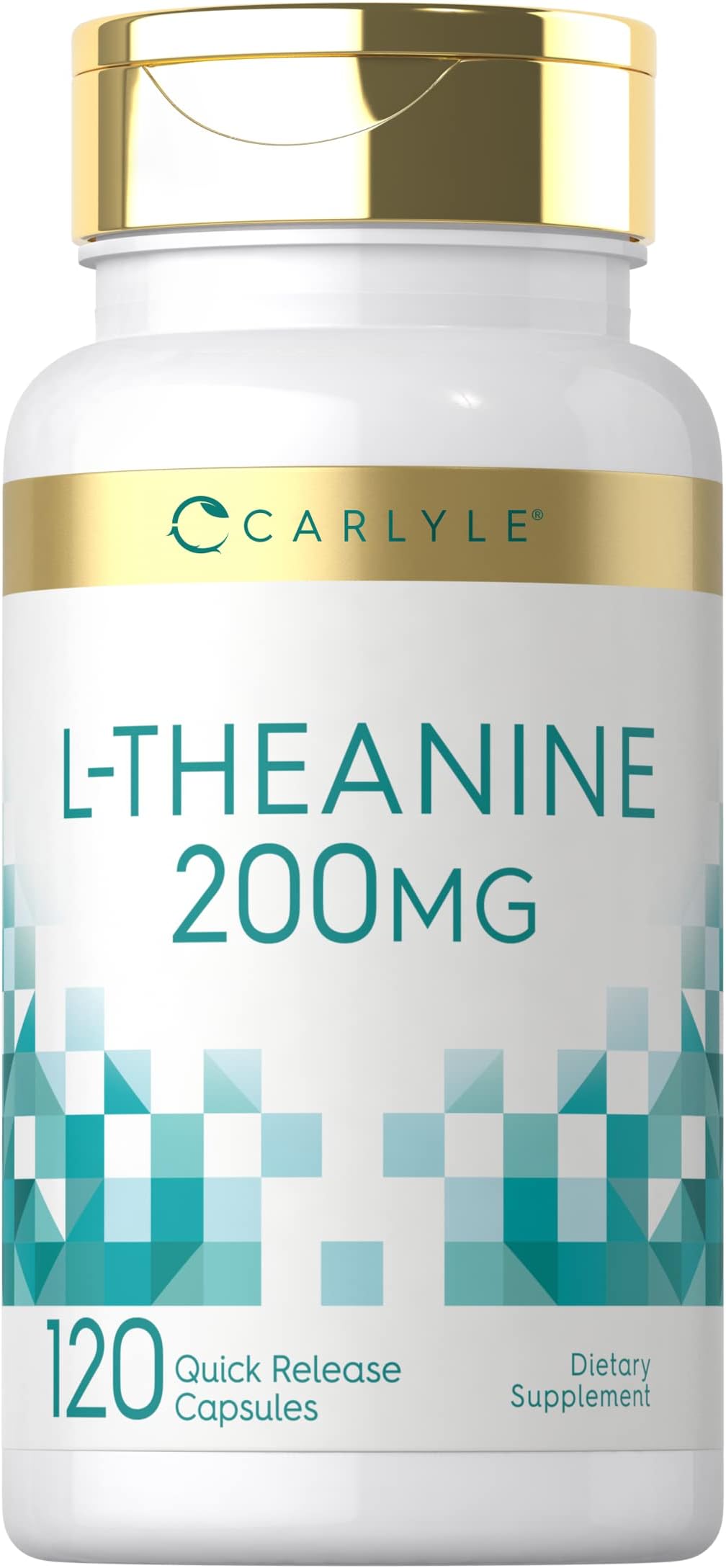 Amazon.com: L-Theanine 200mg by Nature's Trove - 120 Vegetarian ...