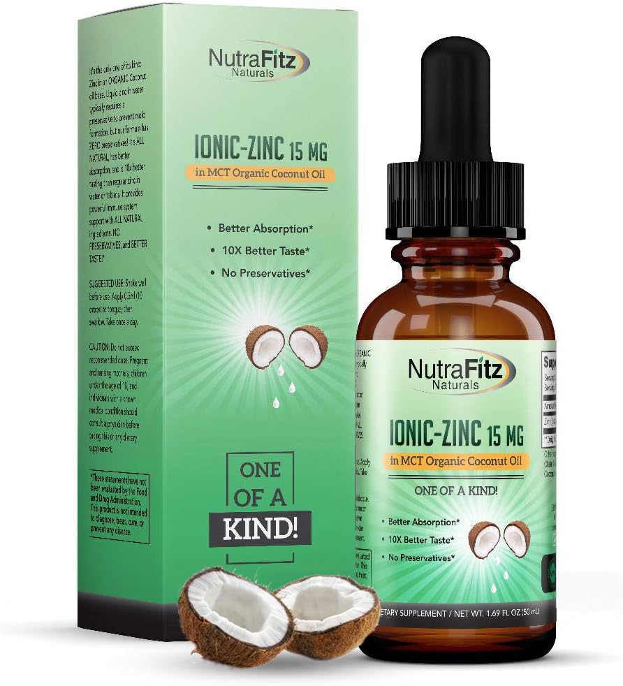 Amazon.com: Organic Zinc Sulfate Supplement Vitamins for Adults, Kids ...