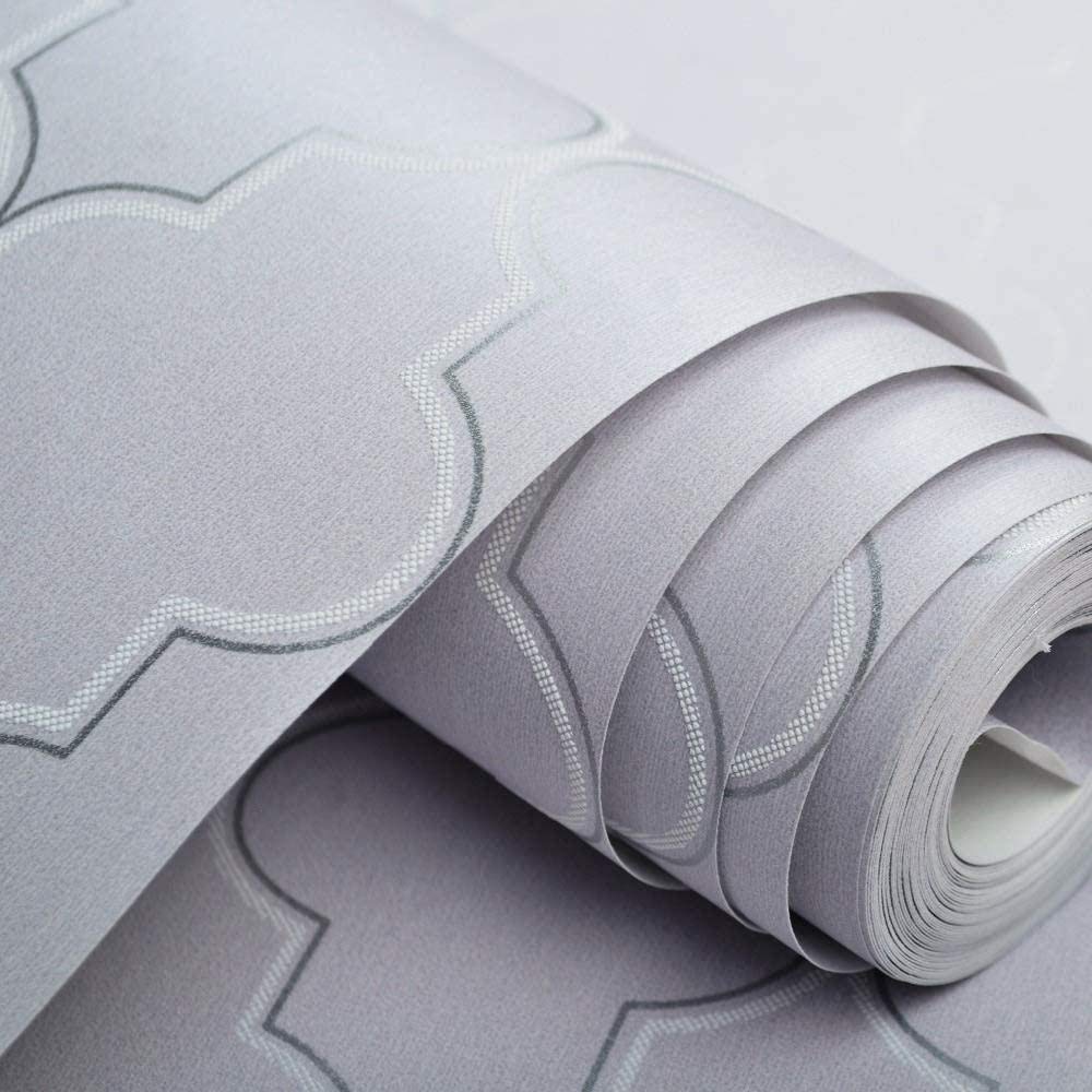 Buy Brick Wallpaper Trellis Black White Modern Geometric Pattern ...