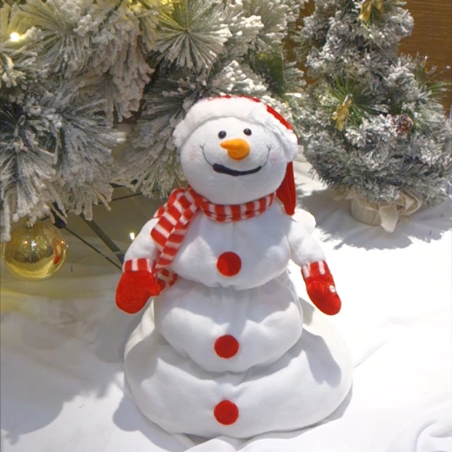 Watch Up and Down Animated Singing Snowman on Amazon Live