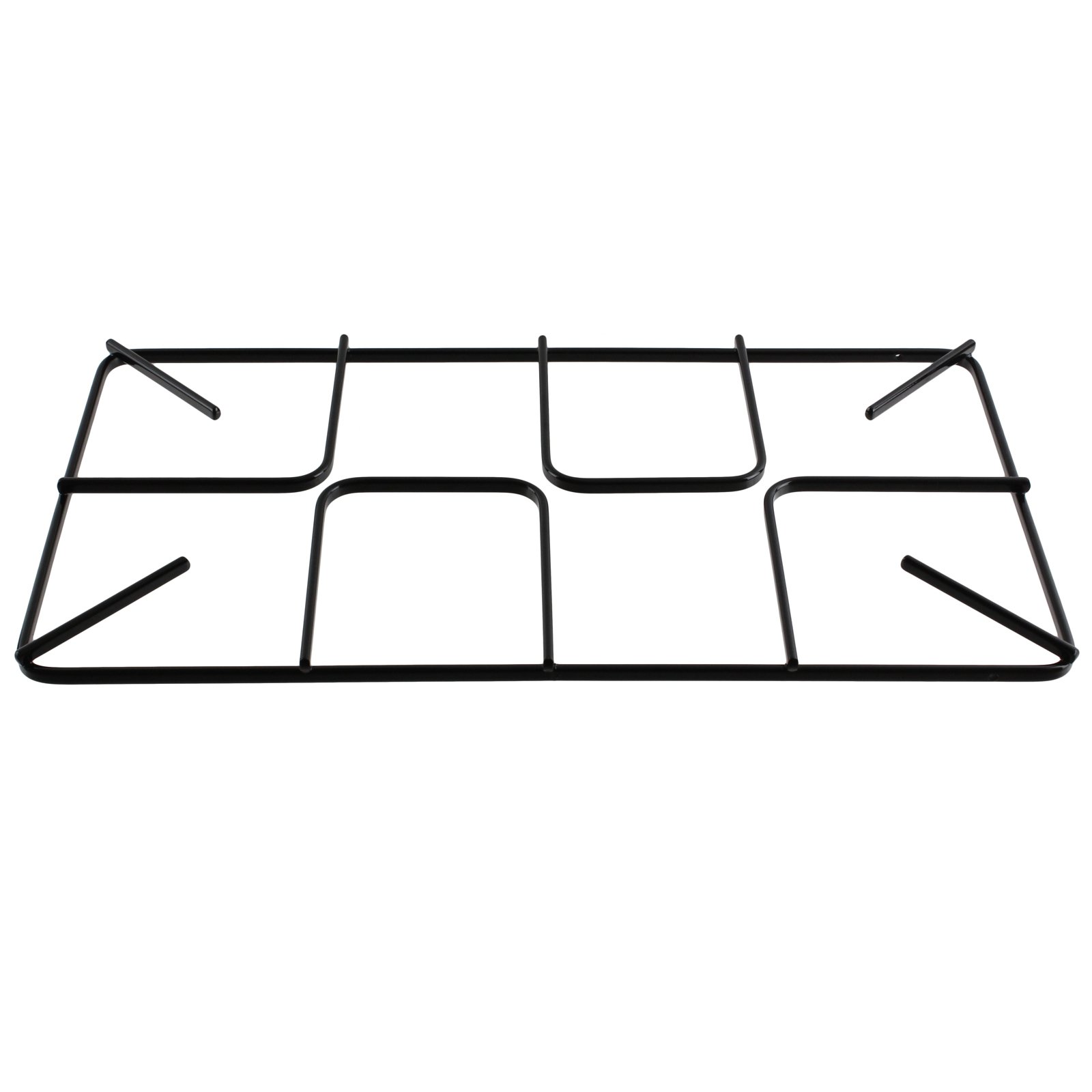 SPARES2GO Flat Pan Support Grid for Oven Cooker Gas Hob (450mm x 220mm ...