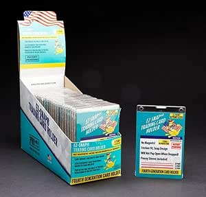 Amazon.com: Pro-Mold EZ-Snap Trading Card Holder, 35pt, 4th Generation ...