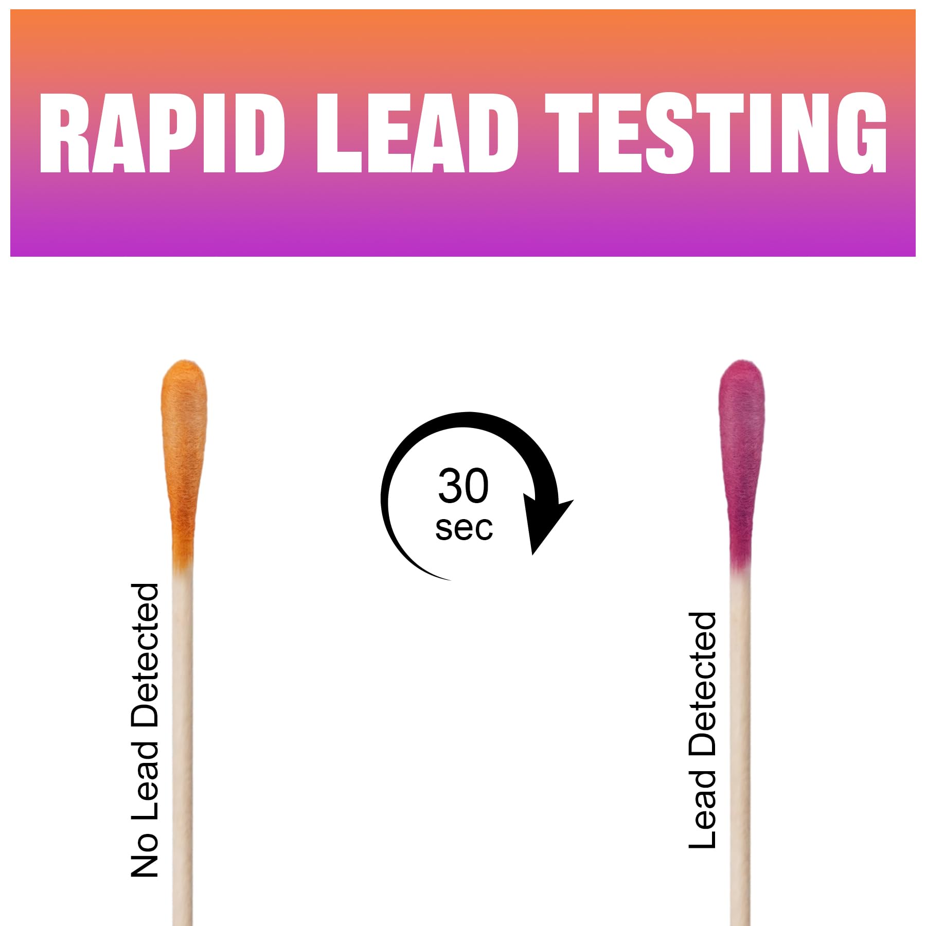 Snapklik.com : Lead Test Kit Lead Testing Kit: 80 PCS Lead Paint Test ...