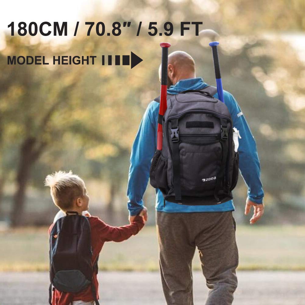 Snapklik.com : Baseball Bat Bag Backpack, T-Ball & Softball Equipment ...