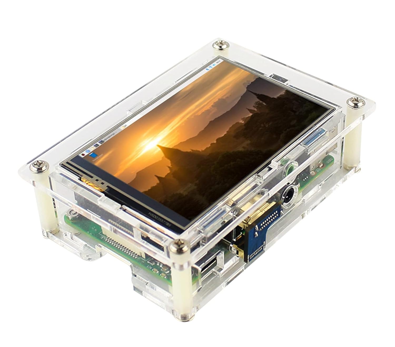 DIGISHUO 3.5" HDMI LCD Display 480x320 Screen+Case+HDMI+Pen+Disc for ...