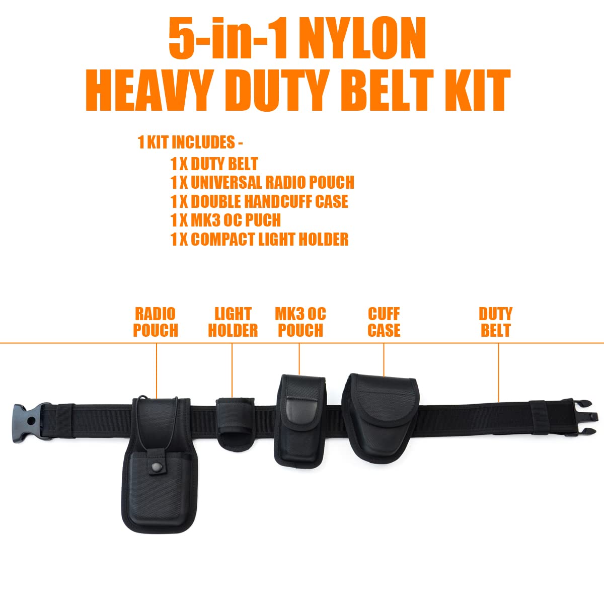 Snapklik.com : LytHarvest 5-in-1 Tactical Belt Kit